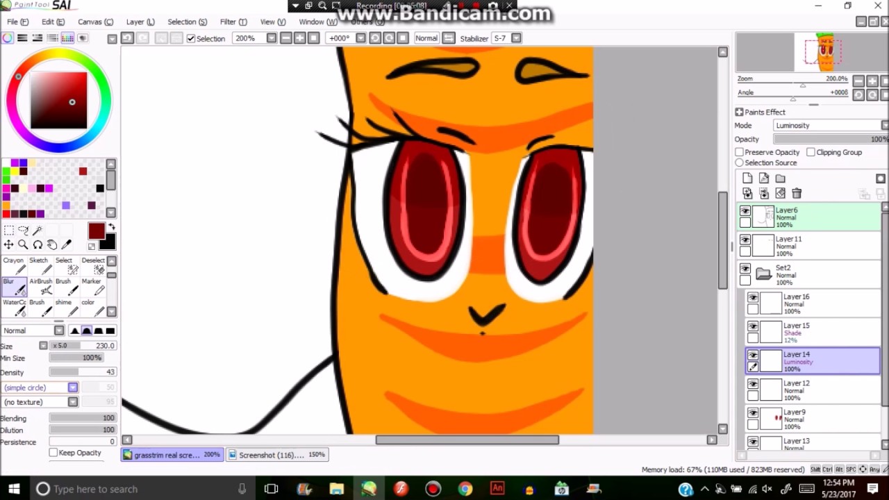 Cakey Cat's Speedpaint - Screenshot of ANIME BEEP! - Beep and Bop Show ...