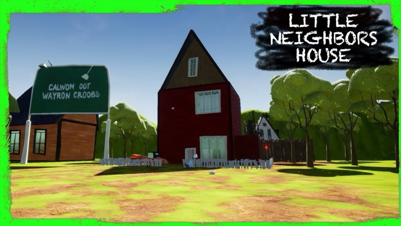 HELLO NEIGHBOR MOD KIT: LITTLE NEIGHBORS HOUSE - YouTube