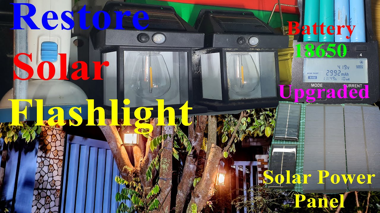 Restore Solar Flashlight . Creative Together - YouTube