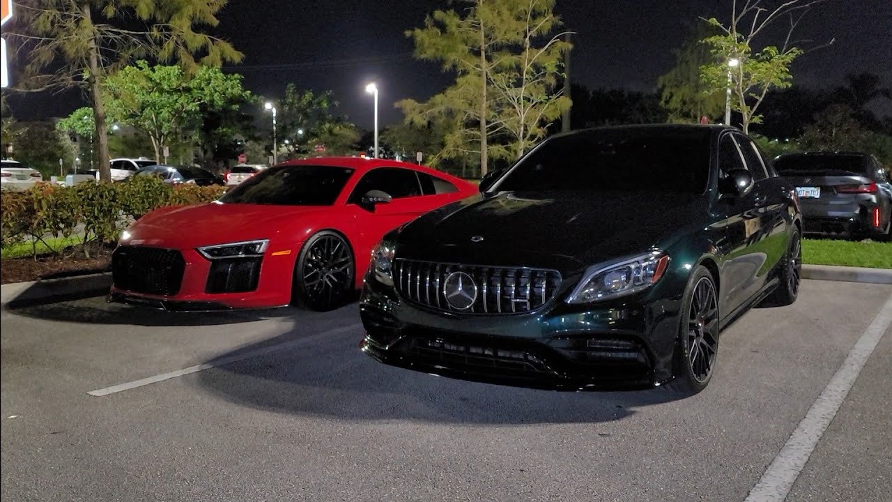 2017 Audi R8 V10 Bolt Ons OTS 93 vs 2019 Mercedes C63 S AMG Bolt Ons ...