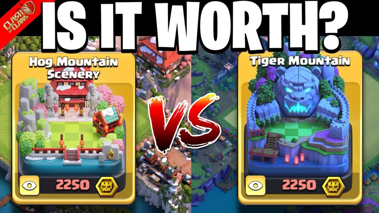 Best Scenery to BUY during Mini Spotlight Event | HOG Mountain vs TIGER ...