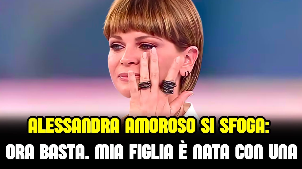 ULTIM'ORA "Mia figlia è nata con una...". Alessandra Amoroso si sfoga ...
