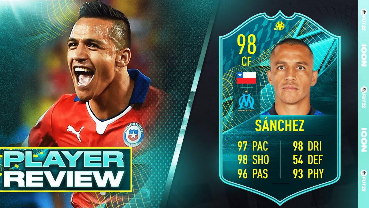 THIS IS THE BEST CARD ON FIFA 22! 😱 98 MOMENTS ALEXIS SANCHEZ PLAYER ...