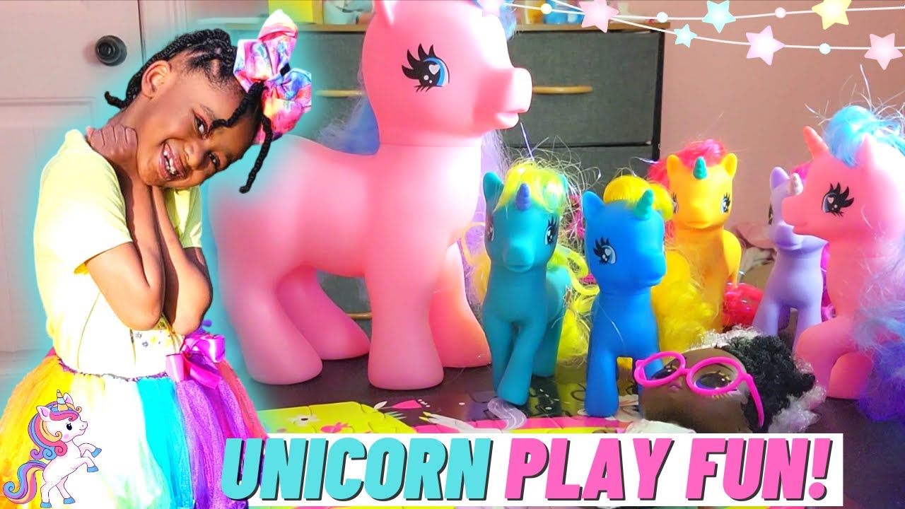 UNICORN PLAY FUN! - YouTube