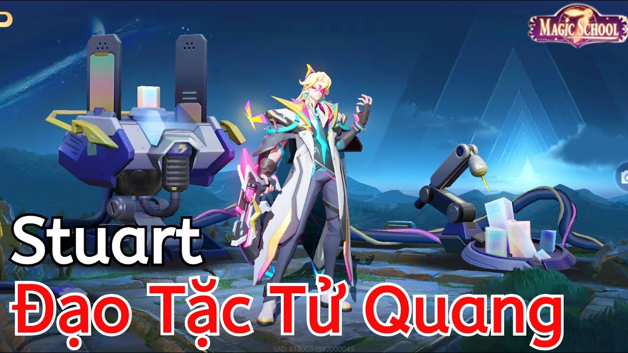 [LIÊN QUÂN MOBILE] FULL HIỆU ỨNG SKIN STUART ĐẠO TẶC TỬ QUANG - YouTube