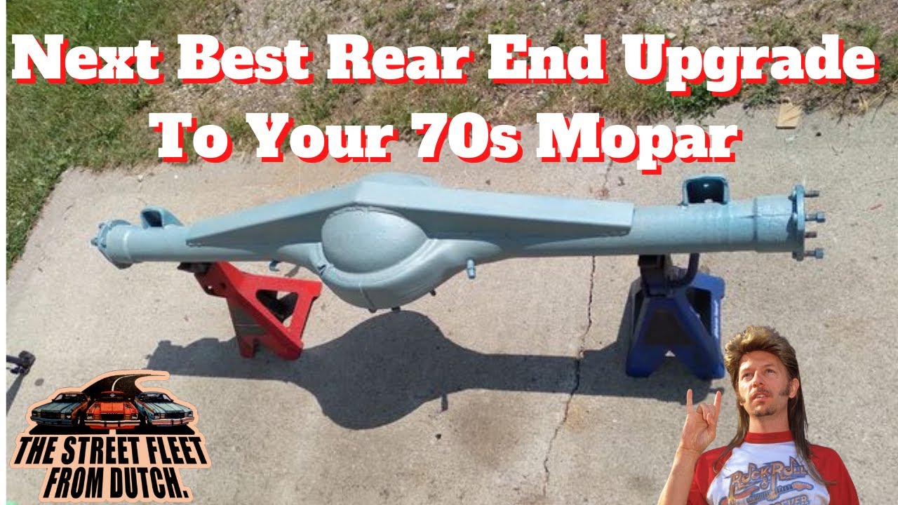 Mopar Rear Axle Upgrade for your Dodge Aspen Or Plymouth Volare - YouTube