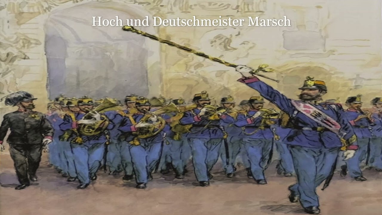 Hoch- und Deutschmeister Marsch (Austrian March) - YouTube