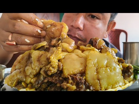 Mutton fat 1kg with mutton eating - YouTube