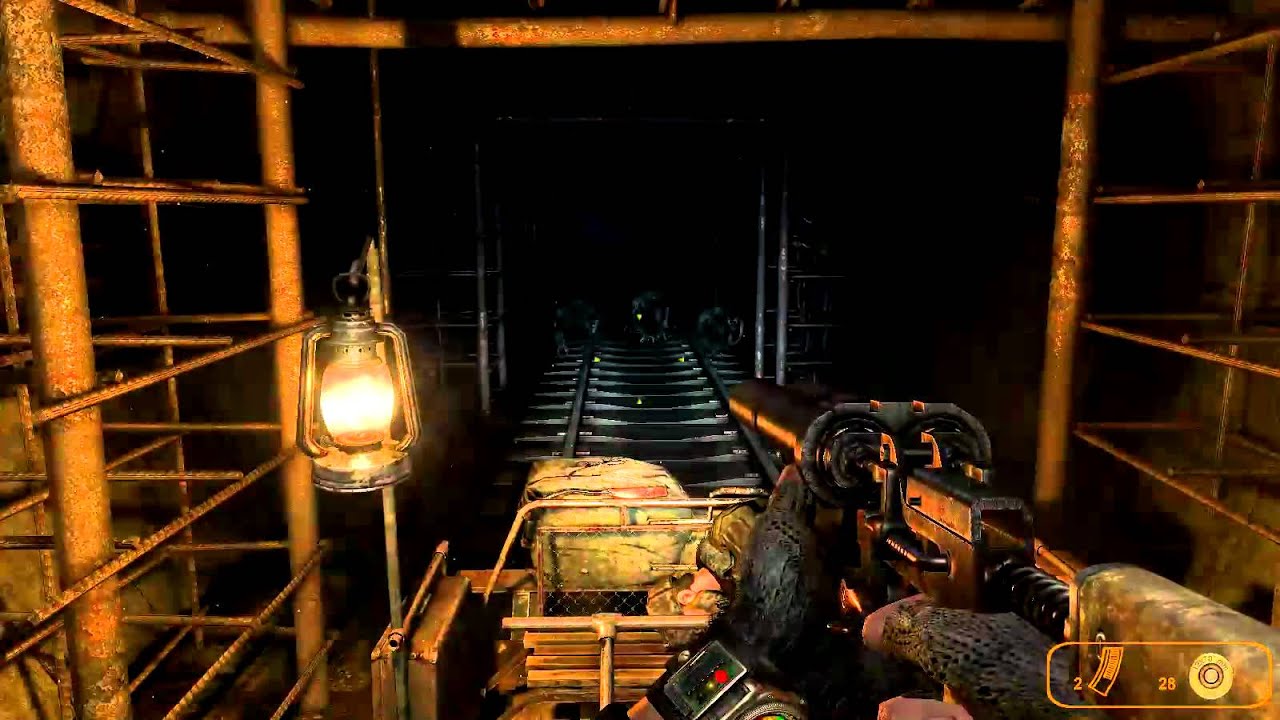 Metro 2033: Part 2 - Riga Station - YouTube