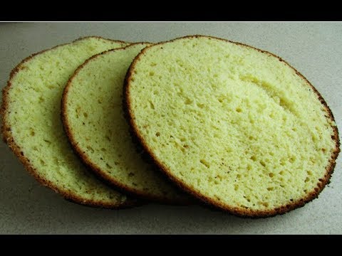 Бисквитные Коржи На Кефире - YouTube