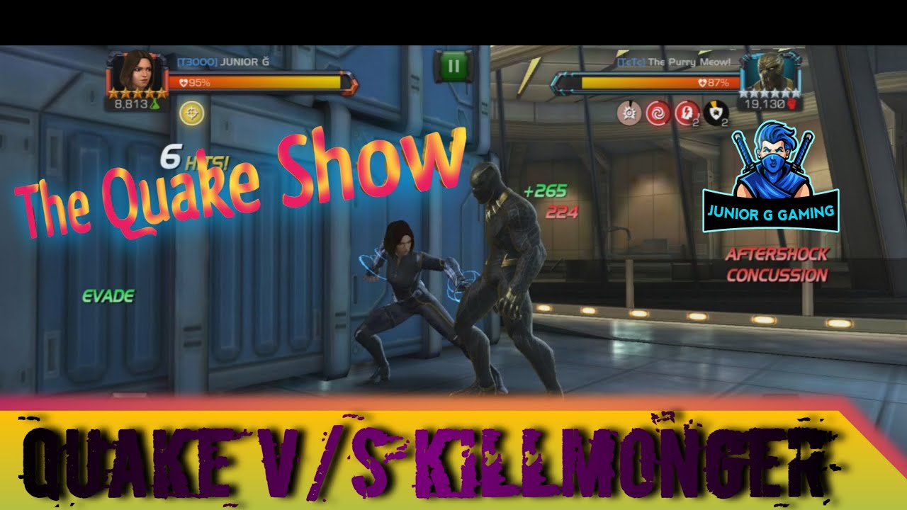 Quake v/s Killmonger (How to fight Qauke v/s Killmonger) The Quake Show ...