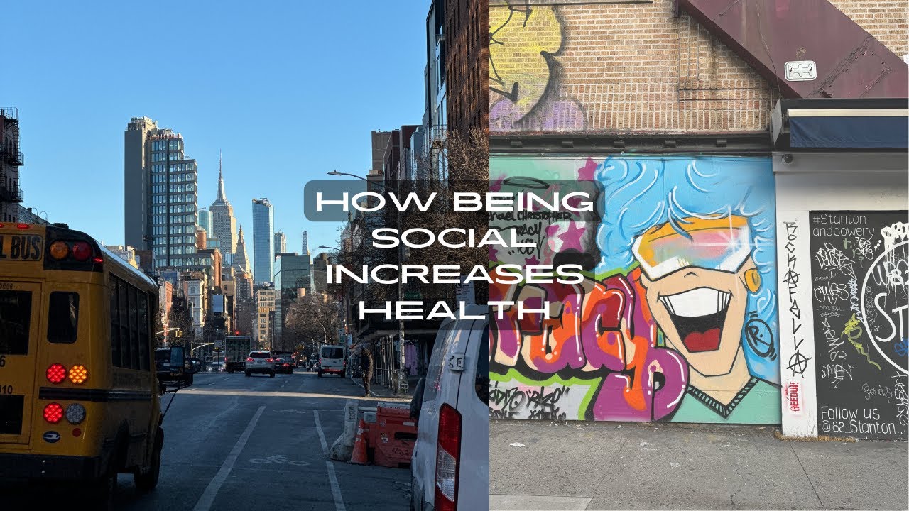 Why socializing is the key to health - YouTube