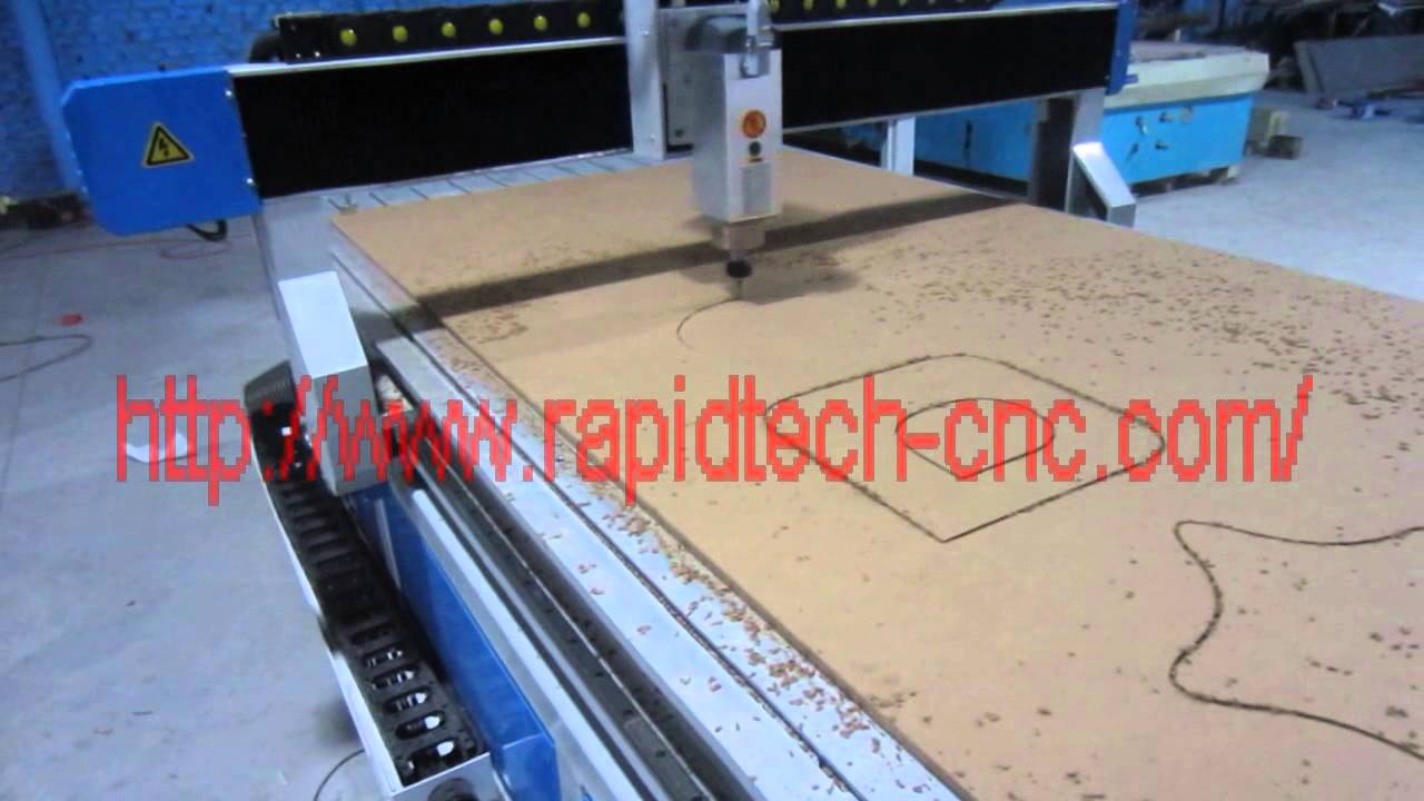 ballscrew cnc router 30m fast speed working - YouTube