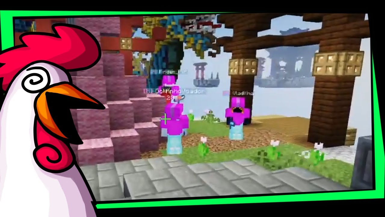 Macaquinhos macacando no Bedwars (Minecraft) |[ Spinning Chickens ...