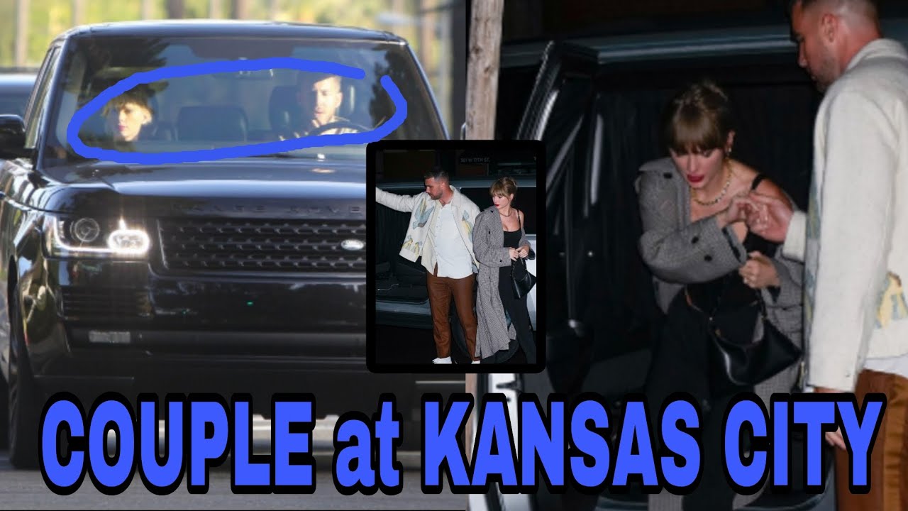Taylor Swift and Travis Kelce motorcade was seen in Kansas City ...