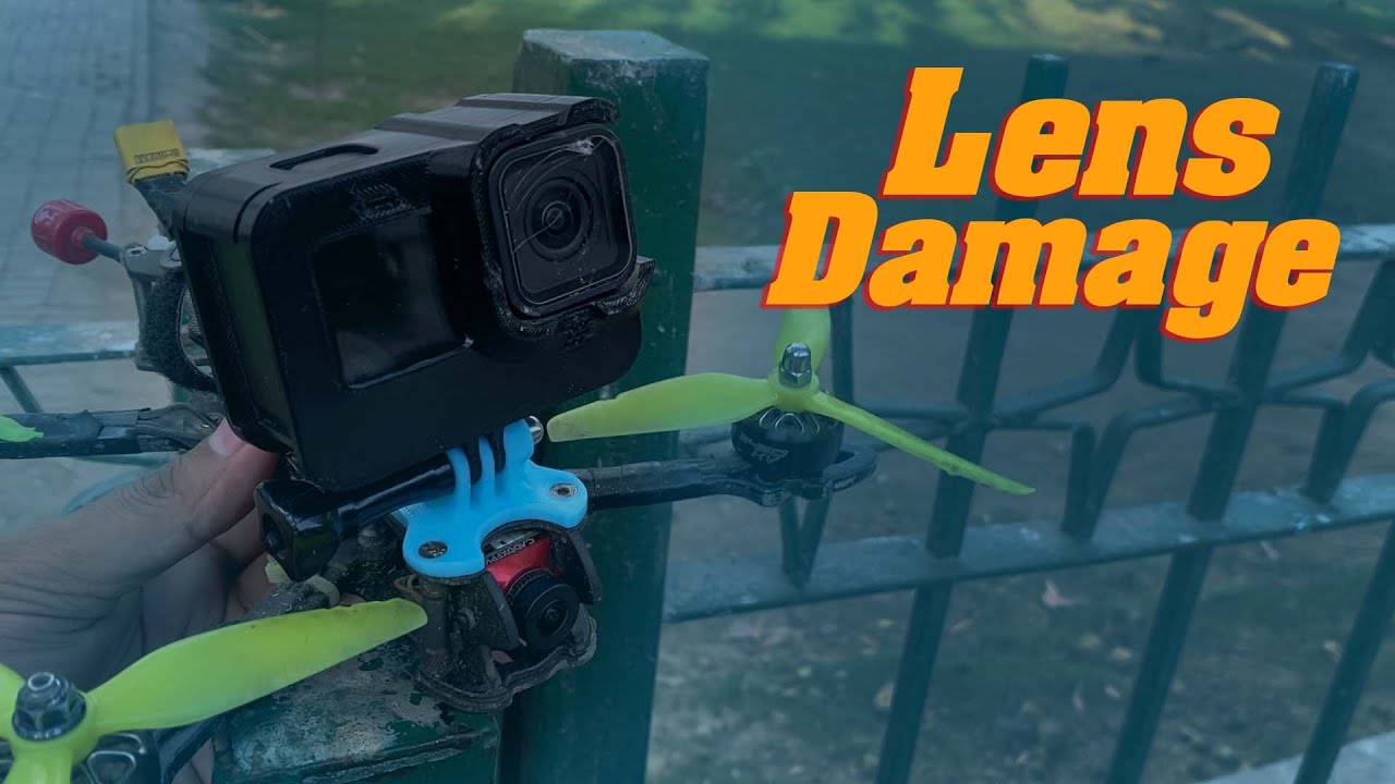 Damage to your GoPro lens | FPV Free Style - YouTube