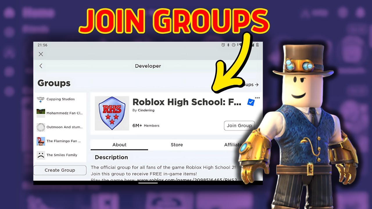 How To Join A Roblox Group | Step-by-Step Guide for 2024 - YouTube