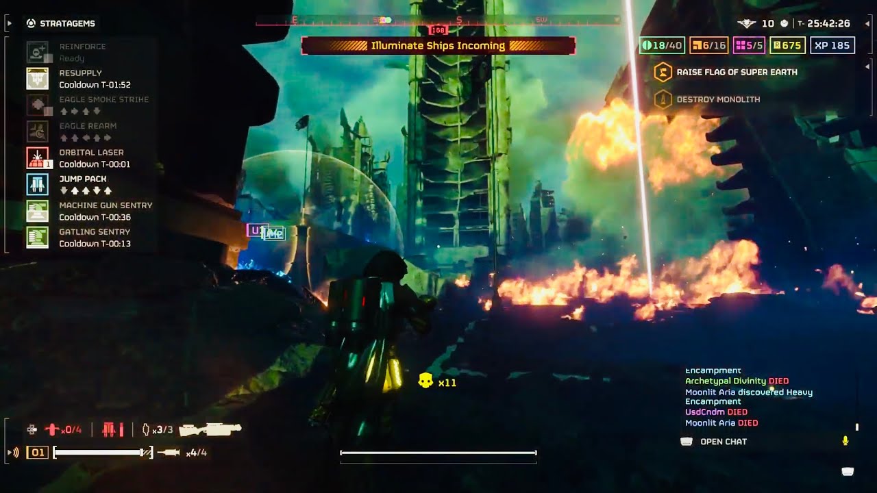 HELLDIVERS 2 | illuminate MO fail? - YouTube