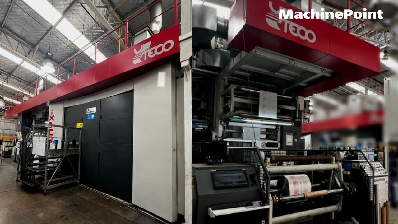 UTECO Onyx 108 10 Colours CI Flexo Printing Machines | UTECO Machines ...