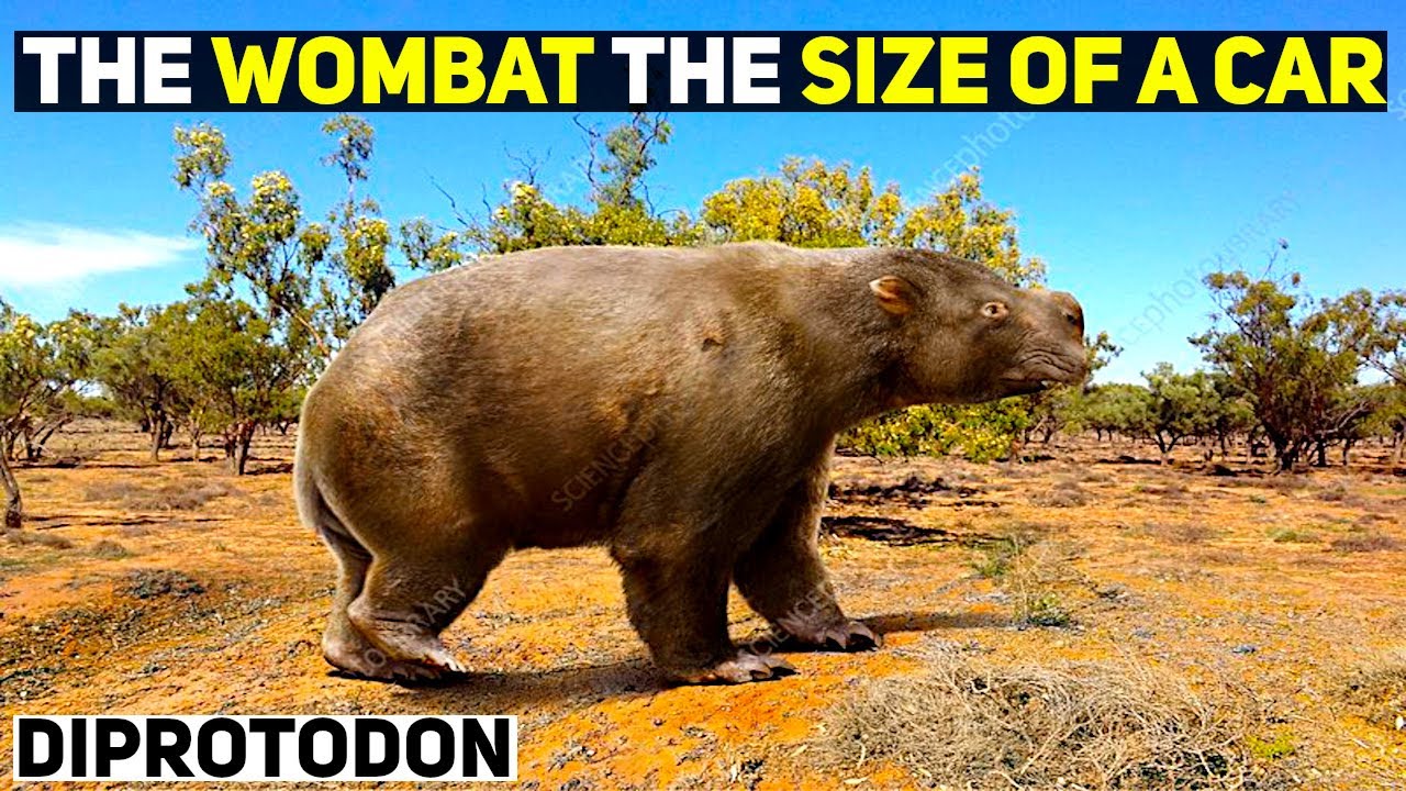 The Largest Marsupial To Have Ever Lived: Diprotodon - YouTube