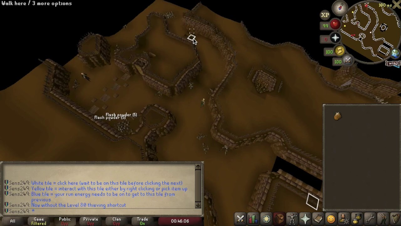 BEST Rogue's Den Guide OSRS - 30+ Laps/hour (with and without shortcut ...