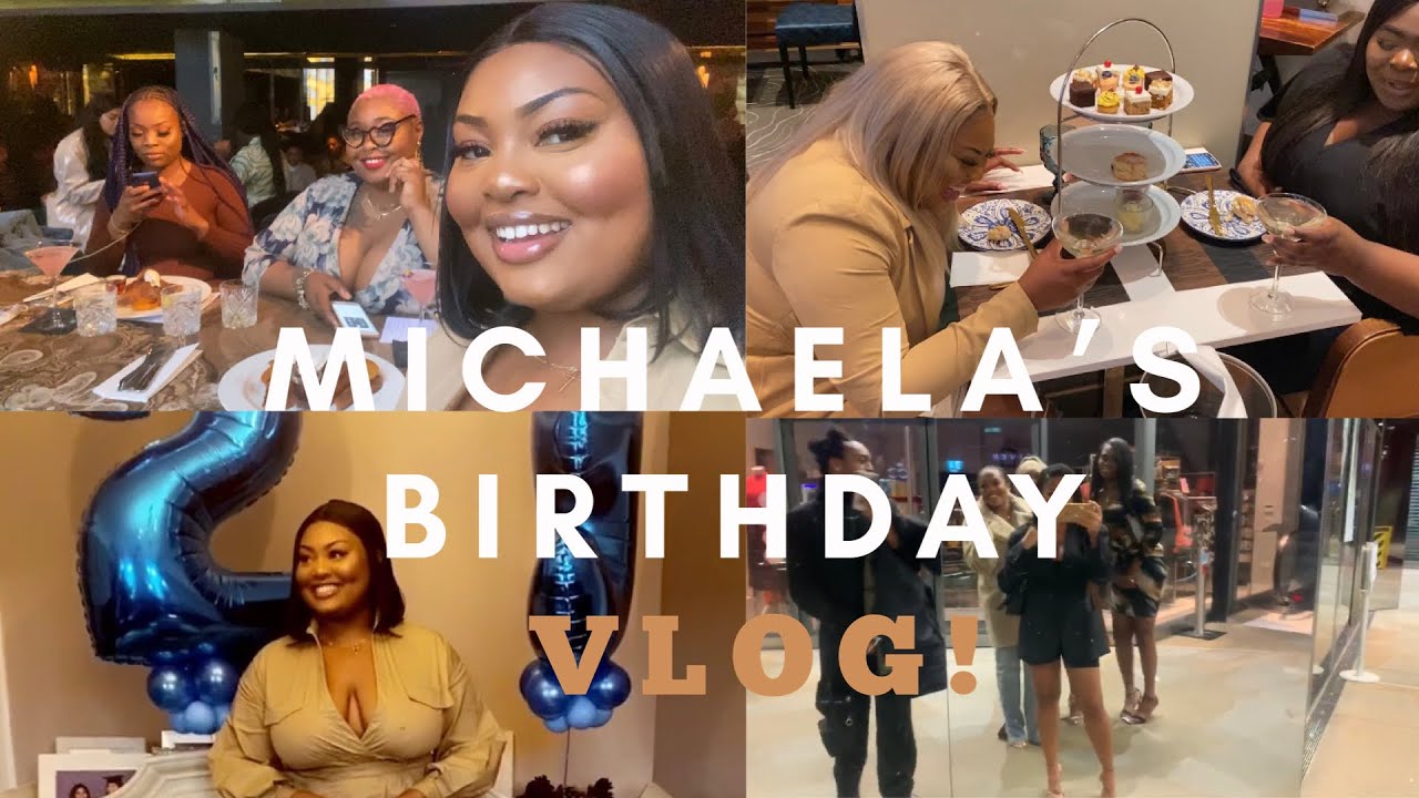BIRTHDAY VLOG: Michaela's 23rd Bday | Michaela and Yasmin - YouTube