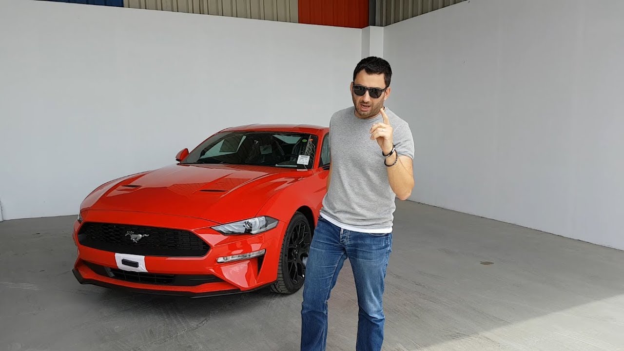 Η πρώτη ανανεωμένη (facelift) Ford Mustang που ήρθε στην Ελλάδα - YouTube