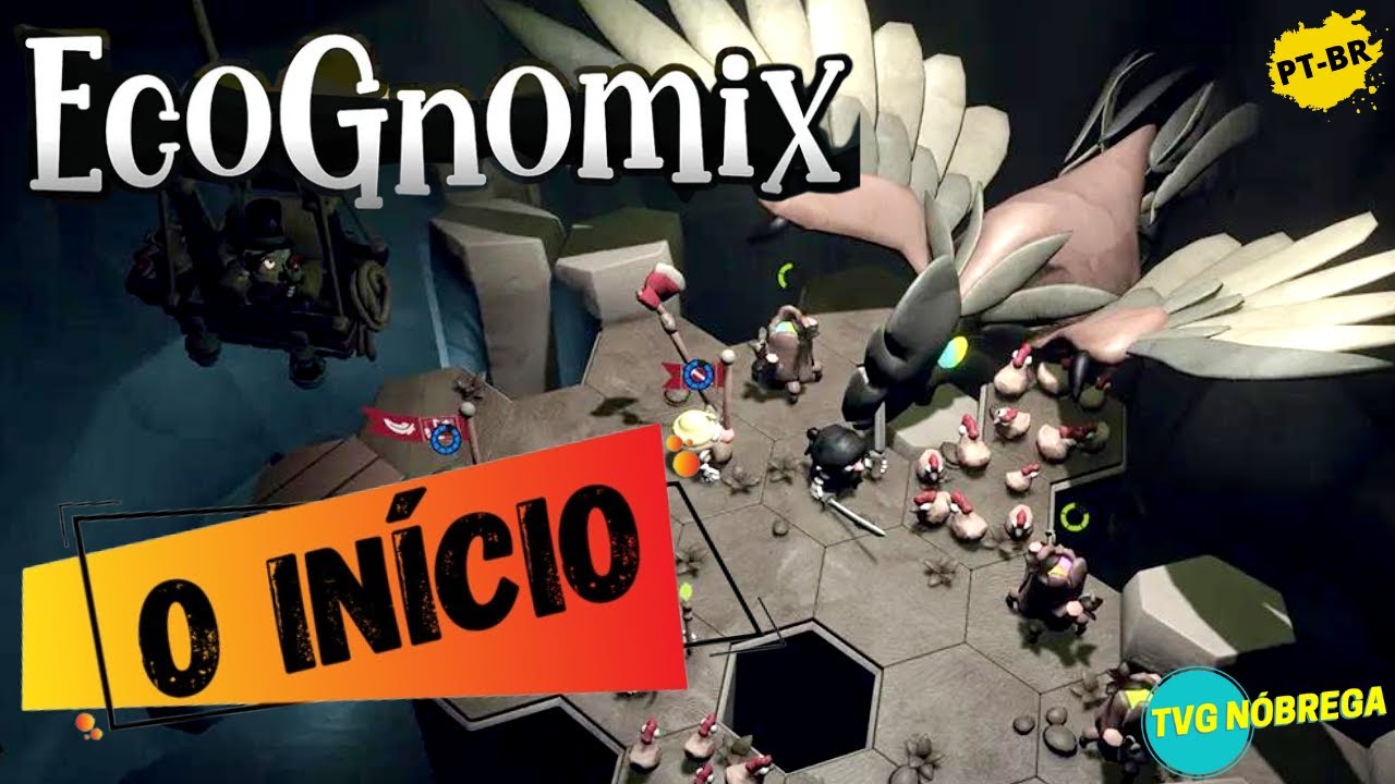 EcoGnomix - O INÍCIO de GAMEPLAY, em Português PT-BR (PC) - YouTube