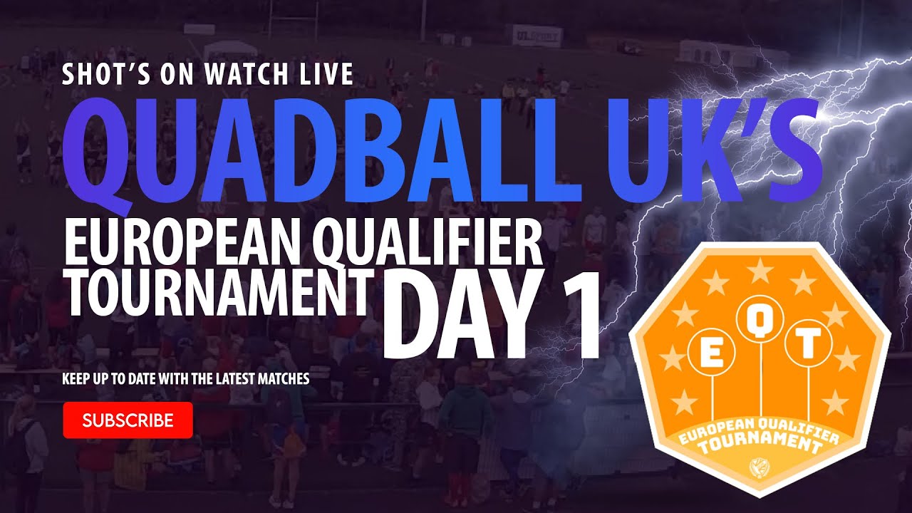 Quadball UK's European Qualifying Tournament 2024 Day 1 - YouTube