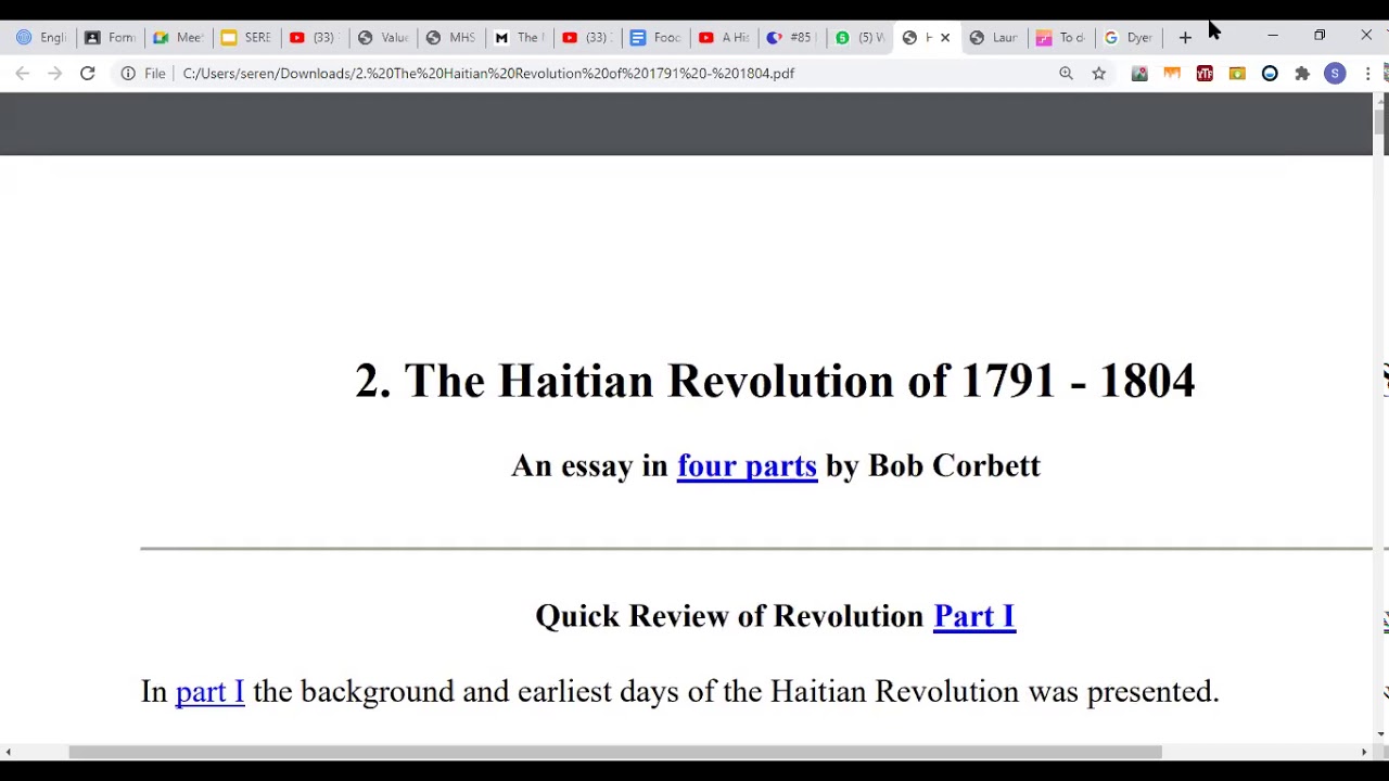 Theme 3: Resistance and Revolt Overview - YouTube