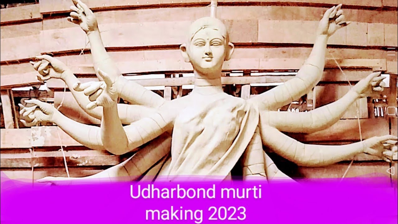 Udharbond uttarpara murti making 2023. Thank you #vlog #durgapuja # ...
