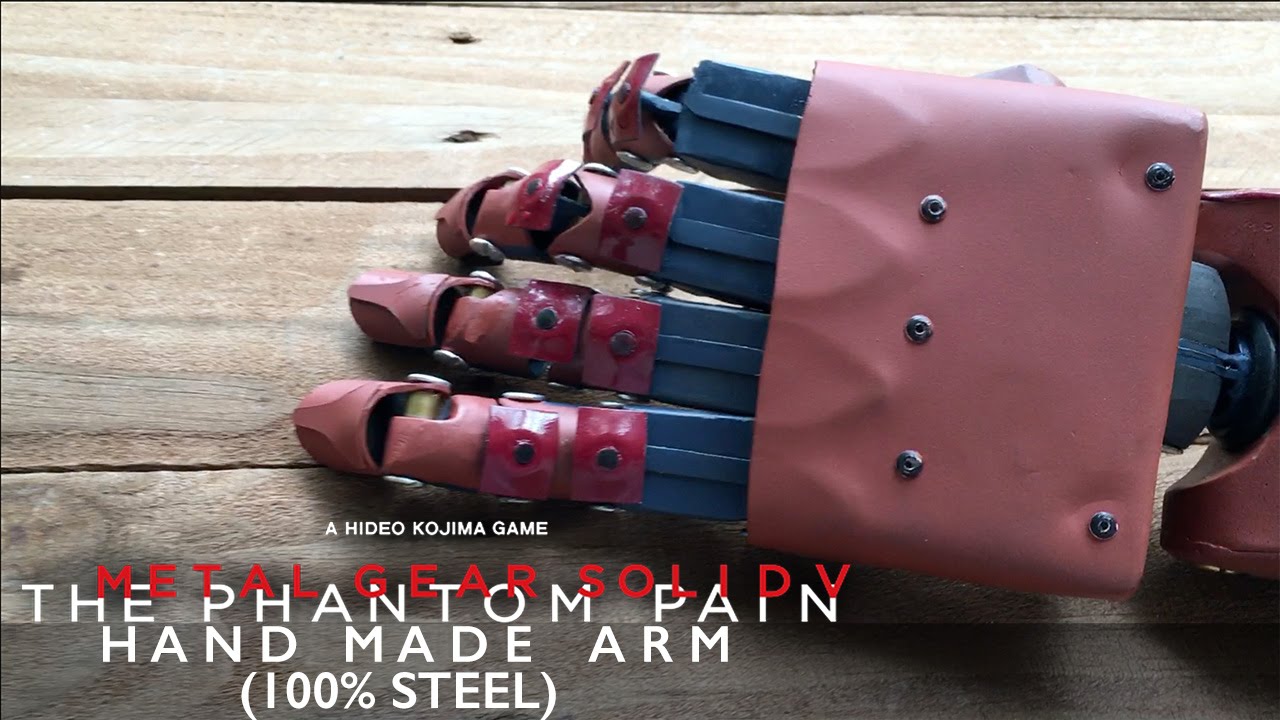 Metal Gear Solid V: The Phantom Pain Bionic Arm (Hand Made) - YouTube