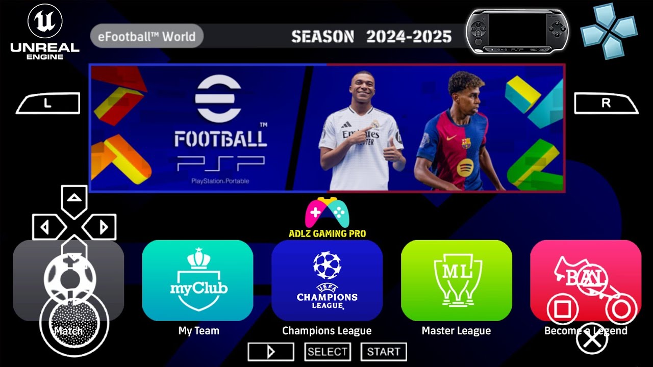 eFootball 2025 PSP Chelito19 | PES 2025 PSP C19 [ISO] (No Savedata & No ...