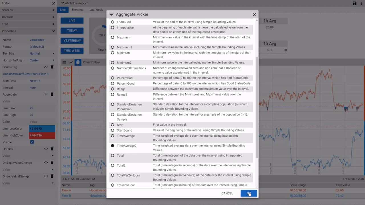 Axiom v18: Display Aggregated Data on Gauges and Value Boxes - YouTube