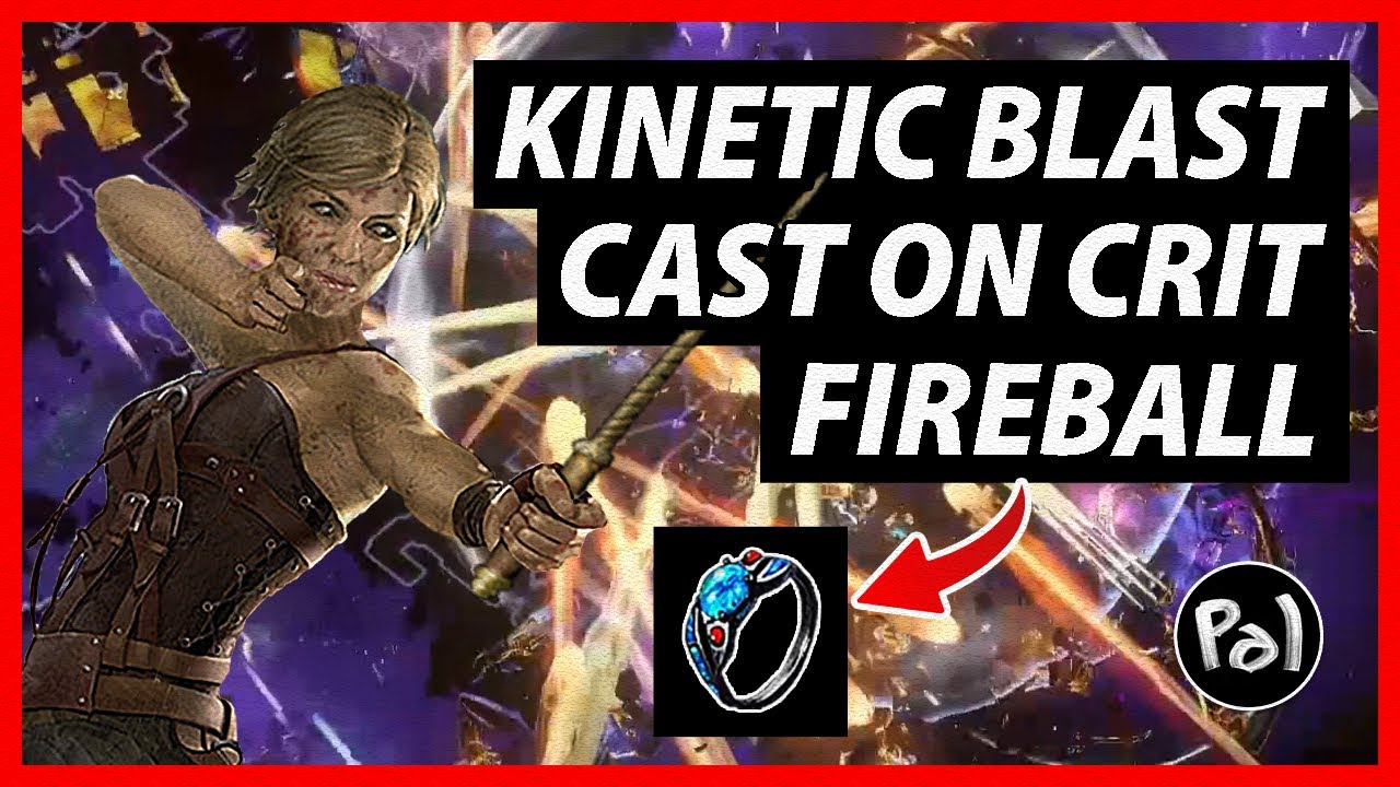[PoE 3.20] Cast on Crit Fireball Deadeye - Projectiles EVERYWHERE ...