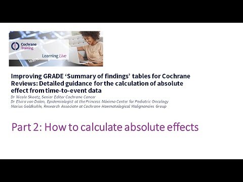Part 2: How to calculate absolute effects - YouTube