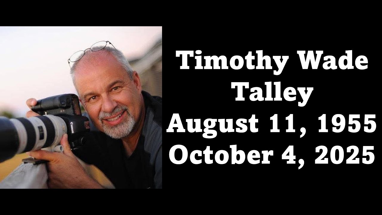 Timothy Wade Talley Memorial Service - YouTube
