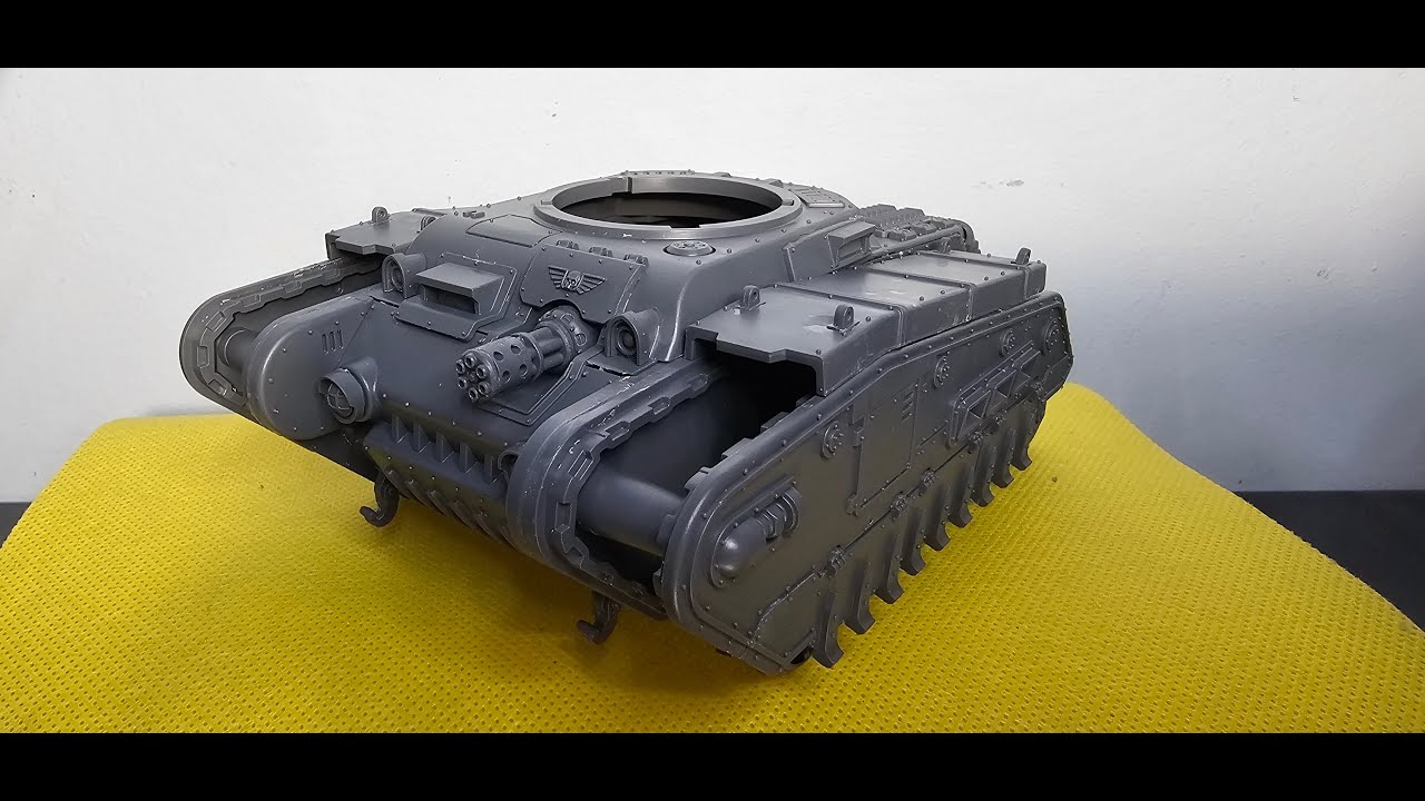 Rogal Dorn Assembly - Hull Armour, Weapons, and Extras - YouTube