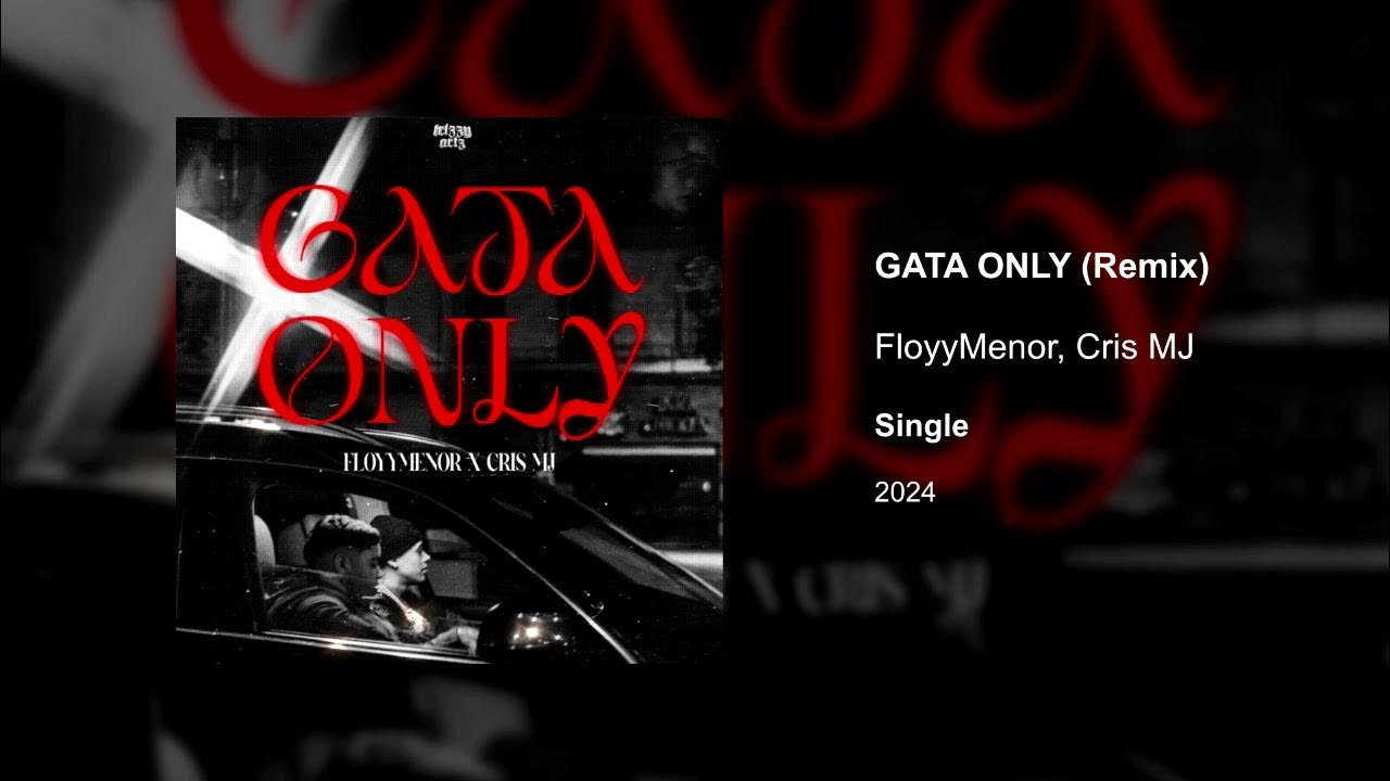 FloyyMenor, Cris MJ - GATA ONLY (Clean version) - YouTube
