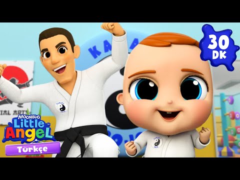 Can Bebek Karate Öğreniyor! 🥋 | Eğlenceli ve Öğretici Çocuk Şarkıları | Little Angel Türkçe
