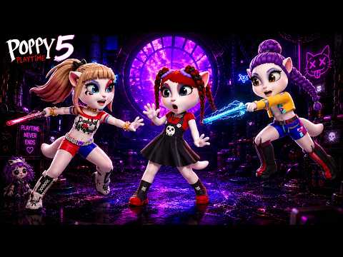 💥 Poppy Playtime 5! Harley Quinn VS Lily! Can Rumi Save Her Sister 😱💜
