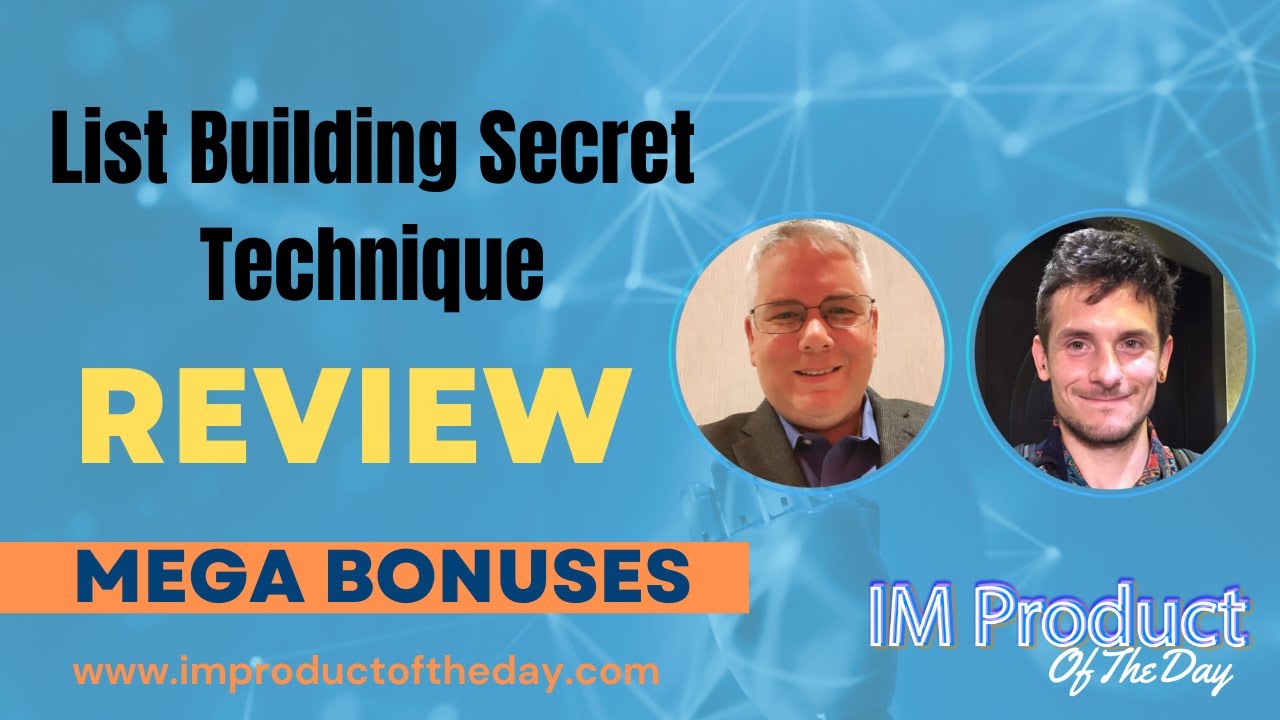 List building secret Review + Award-Winning Bonuses To Make It Work FASTER (Worth $997)! - YouTube