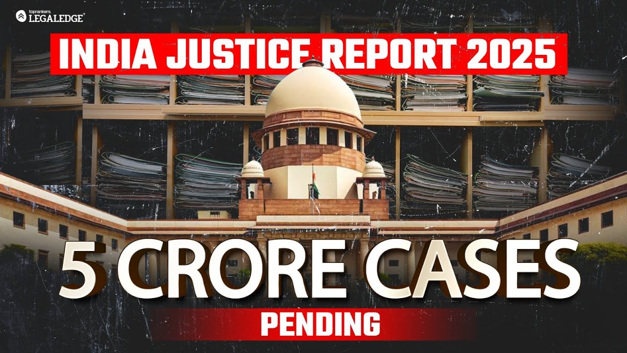 India Justice Report 2025: Key Findings & Analysis | IJR 2025 - YouTube