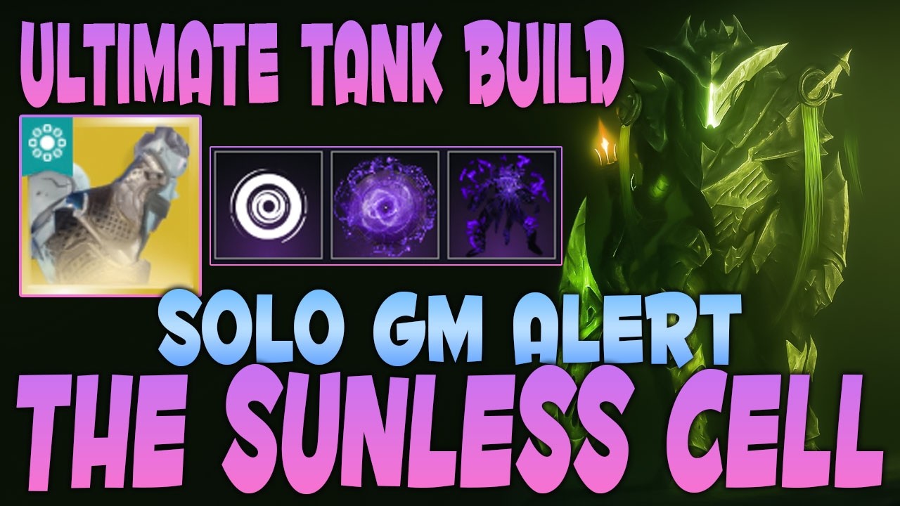 Solo GM Alert The Sunless Cell | VOID Titan Stronghold TANK Build ...