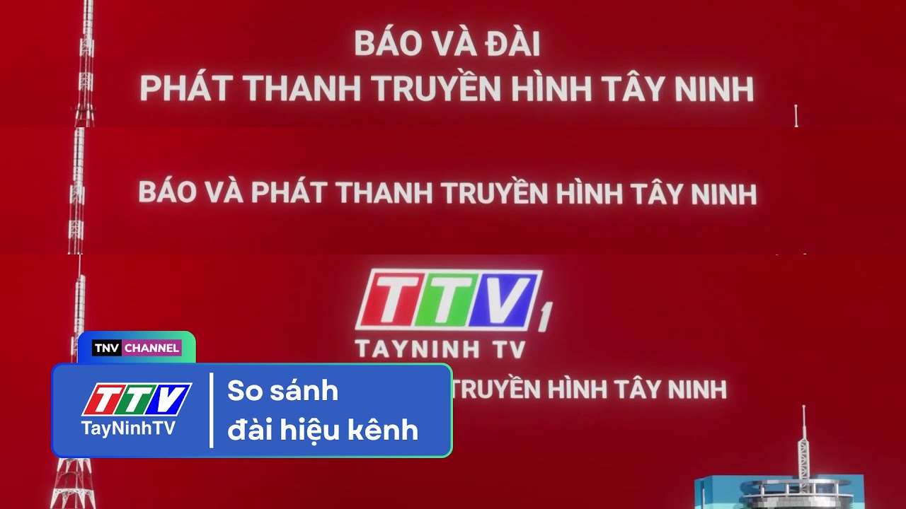 [Multiview] Báo và PTTH Tây Ninh | TTV1 - So sánh các phiên bản Đài ...