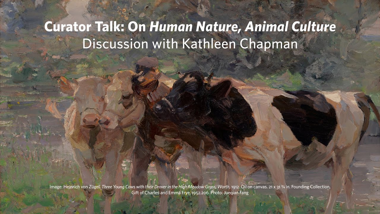 Curator Talk: On Human Nature, Animal Culture - YouTube