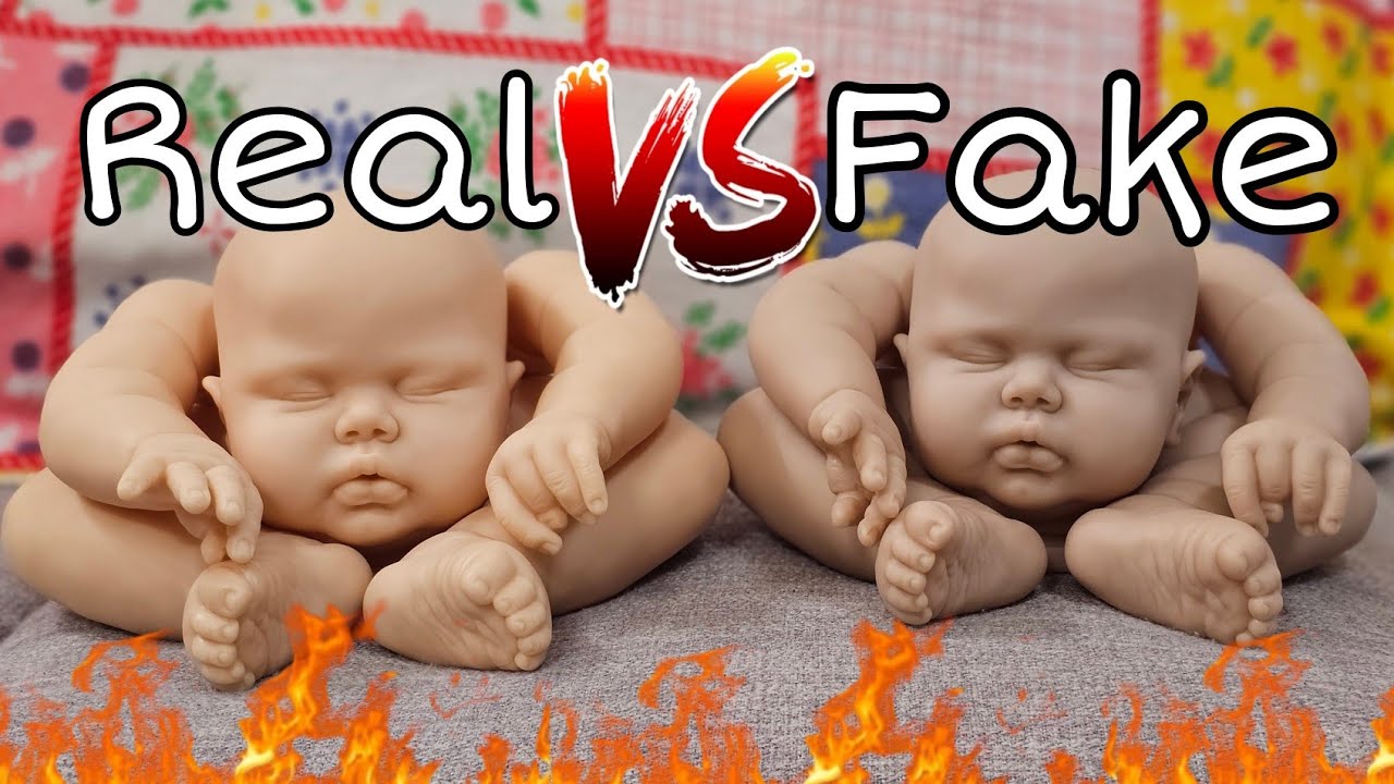 Fake vs. Real DOLL kits *OMG* 😲 nlovewithreborns2011 - YouTube
