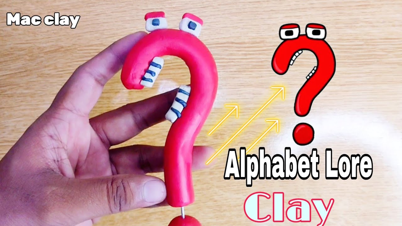 Making symbol lore ( ? ) out of Clay Alphabet Lore - YouTube