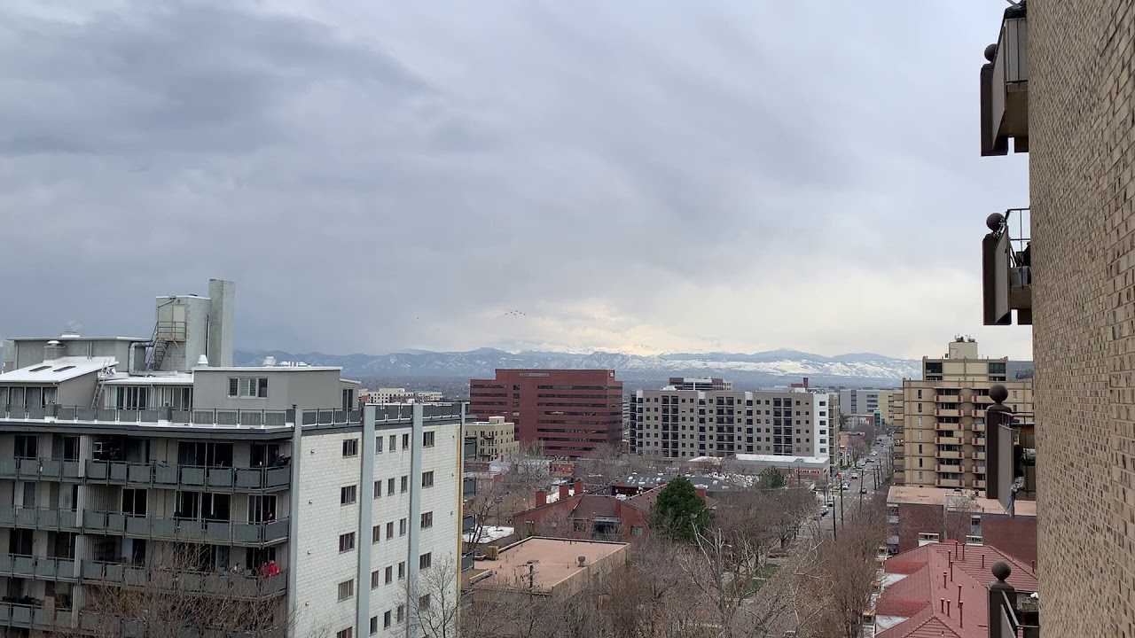 Air Force Thunderbirds fly over downtown Denver - YouTube