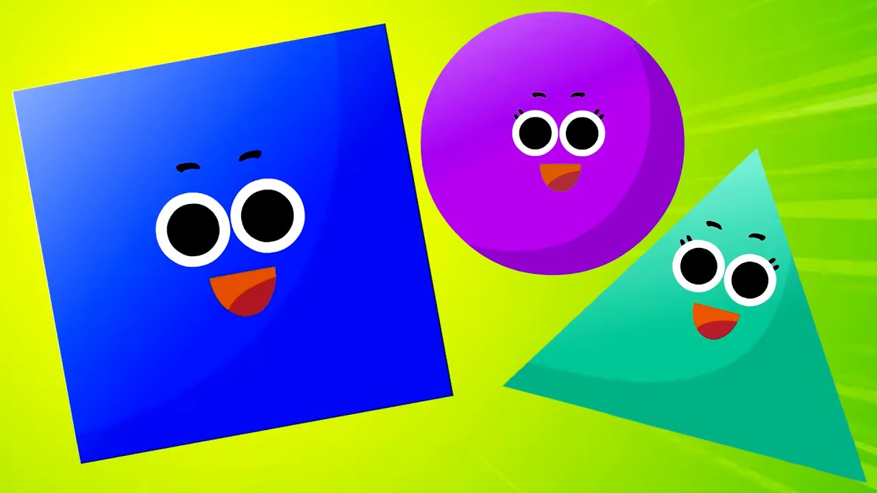 What Shape Is This ? | Shapes Song + More Kids Educational Rhymes by ...